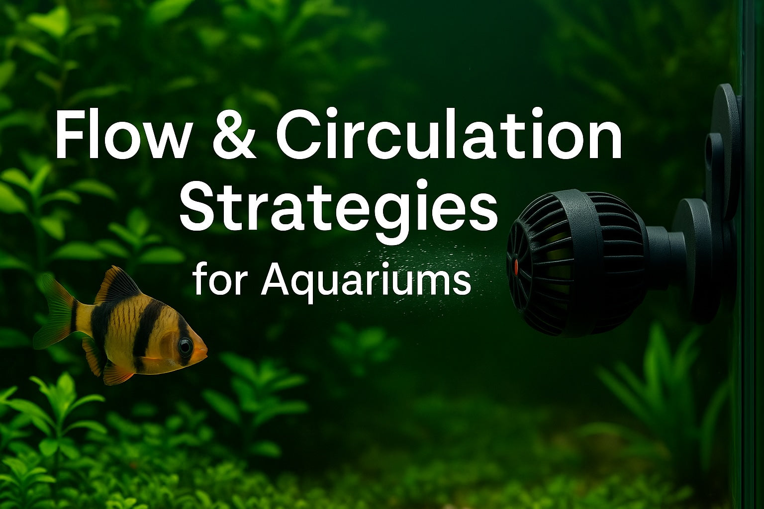 Flow & Circulation Strategies for Aquariums – Charterhouse Aquatics - www.charterhouseaqua.shop