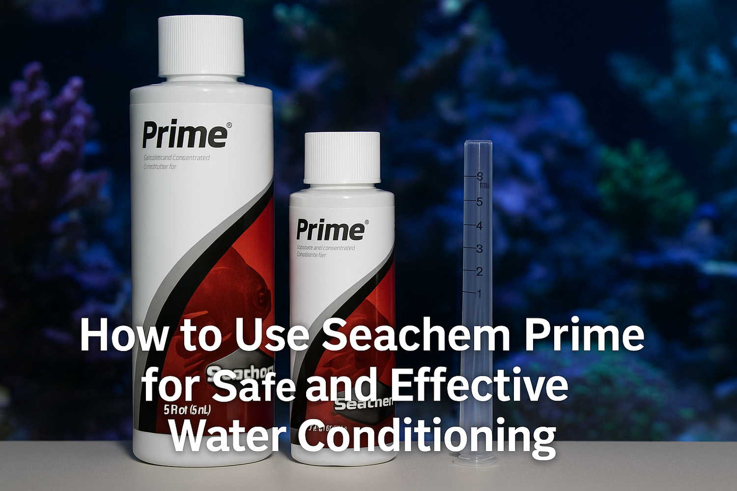 How to Use Seachem Prime for Safe and Effective Water Conditioning ...